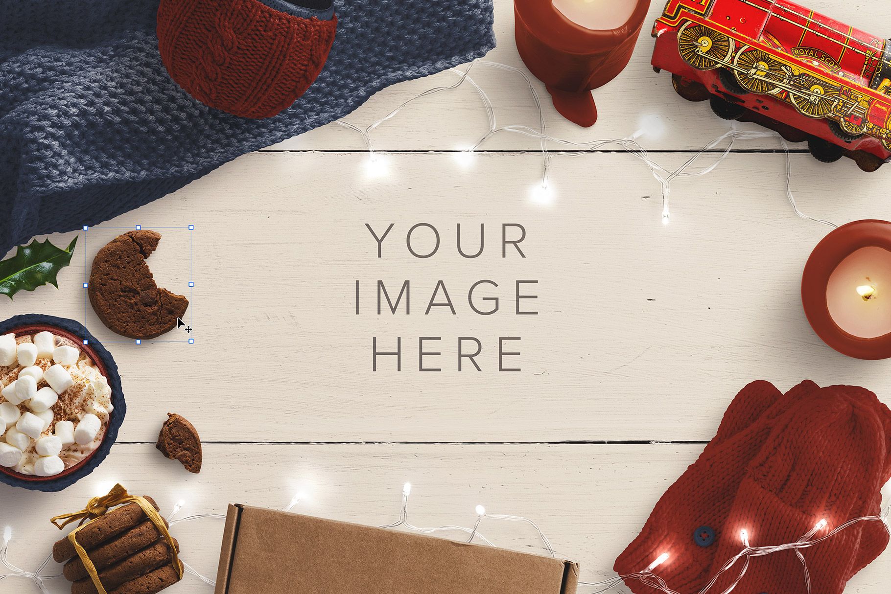 Winter Mockup Scene #0028 - Custom Scene